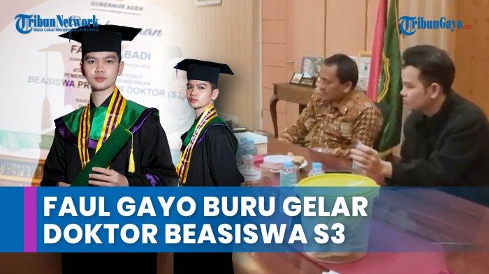 Faul Gayo Buru Gelar Doktor, Kini Lulus S3 di Universita Muhammadiyah ...