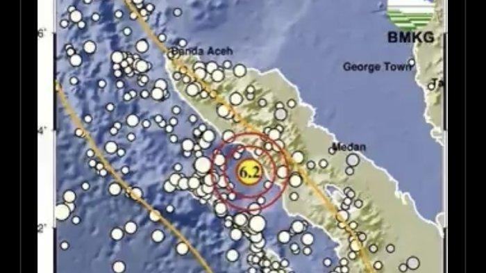 Gempa 5,2 Magnitudo Guncang Aceh Jaya, Terasa hingga Banda Aceh - tribungayo.com