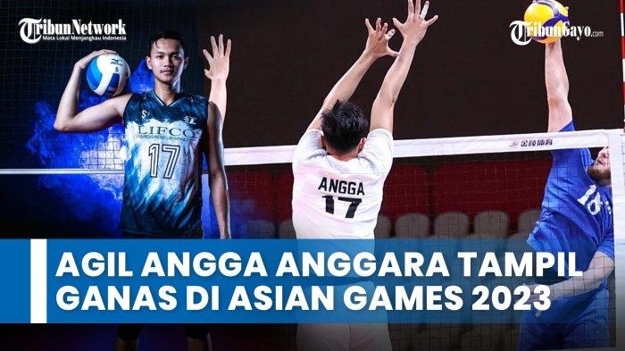 Gantikan Rivan Nurmulki, Agil Angga Anggara Tampil Ganas di Asian Games 2023 - tribungayo.com