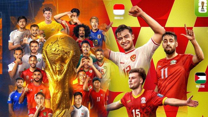 HASIL DRAWING Putaran Ketiga Kualifikasi Piala Dunia 2026, Timnas Indonesia Akan Melawan China ...