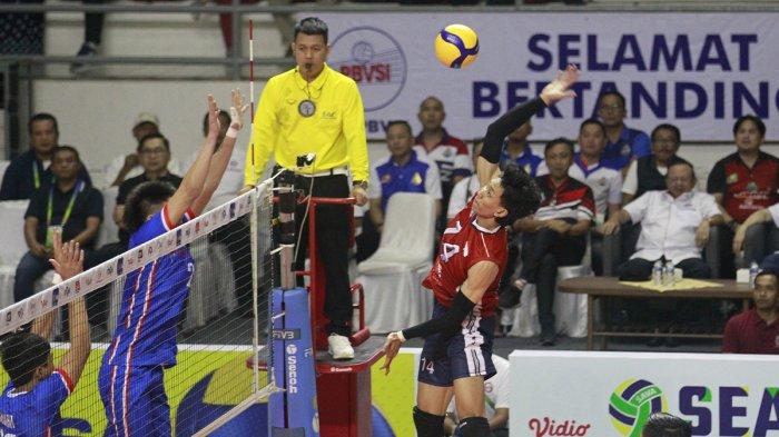 Head to Head Timnas Voli Putra Indonesia vs Thailand di SEA V League 2024: Farhan Halim Cs ...