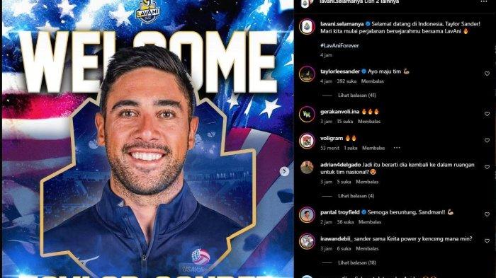 Update Transfer Proliga 2025: Taylor Sander Resmi Gabung Jakarta LavAni ...