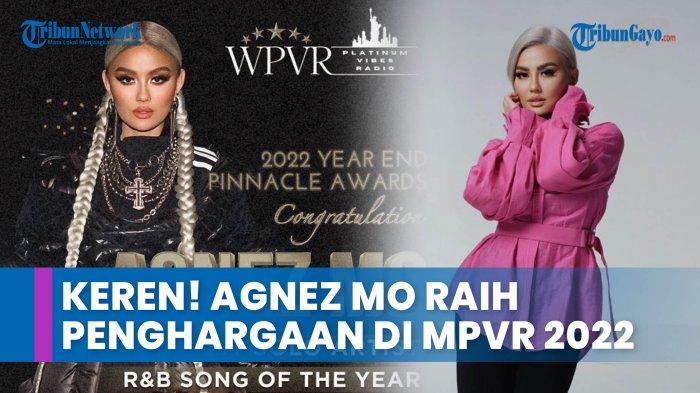 Keren! Agnez Mo Raih Penghargaan di MPVR 2022 mengalahkan Musisi Hebat Dunia - tribungayo.com