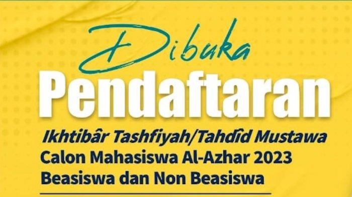 Pendaftaran Beasiswa Kuliah ke Universitas Al-Azhar Mesir Ditutup 21 ...