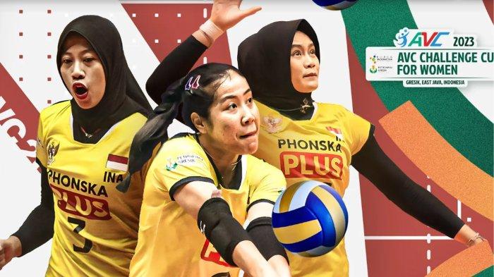 Link Live Streaming Voli Putri Indonesia Vs Chinese Taipei Babak Semifinal AVC Challenge Cup ...