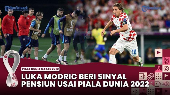 Luka Modric Beri Sinyal Pensiun Usai Piala Dunia 2022 - tribungayo.com