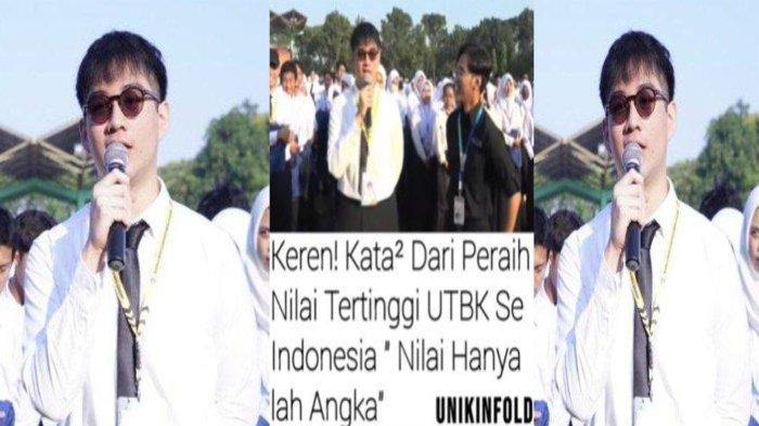 Sosok Amadeo Yesa Mahasiswa ITS Peraih Skor UTBK SNBT 2023 Tertinggi se-Indonesia - tribungayo.com