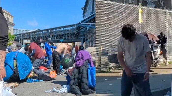 Nyata! Manusia Zombie di Philadelphia Amerika Serikat, Orang-orang ...