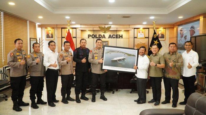 Perta Arun Gas Silaturahmi ke Polda Aceh, Bahas Pengamanan Objek Vital ...