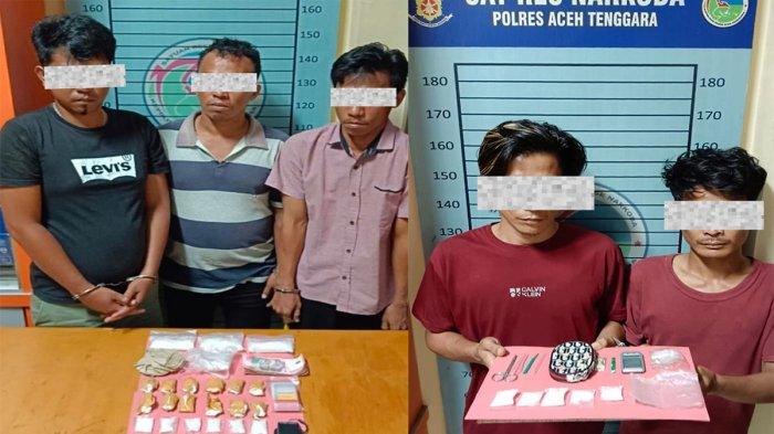 Sat Resnarkoba Polres Aceh Tenggara Ringkus Residivis Narkoba, Sabu 2 Ons Diamankan - tribungayo.com