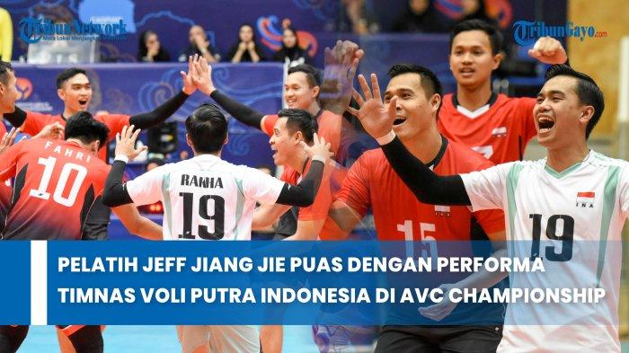 Pelatih Jeff Jiang Jie Puas dengan Performa Timnas Voli Putra Indonesia ...