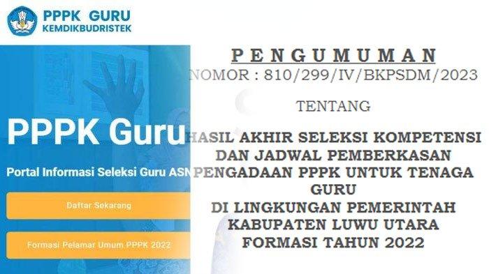 Peserta Lolos Seleksi PPPK Guru 2022, Pahami Ketentuan Tahapan Berikutnya - tribungayo.com
