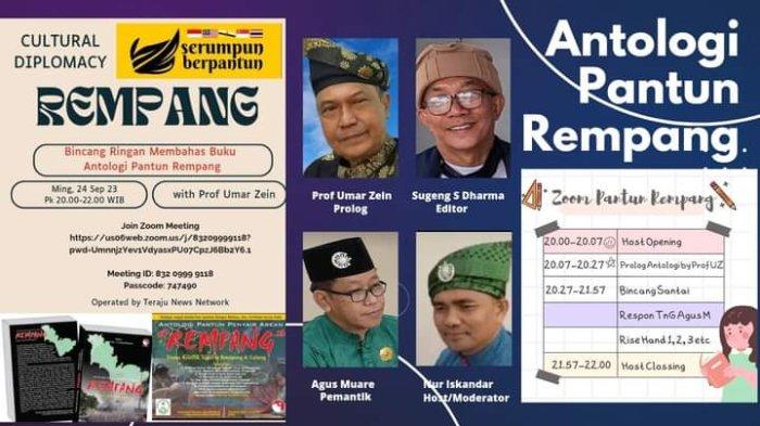 Dukung Masyaraka Rempang, Seniman akan Terbitkan Antologi Pantun ...