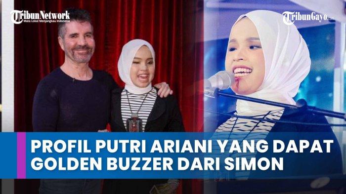 Profil Putri Ariani, Penyanyi Indonesia yang Dapat Golden Buzzer dari Simon di AGT - tribungayo.com