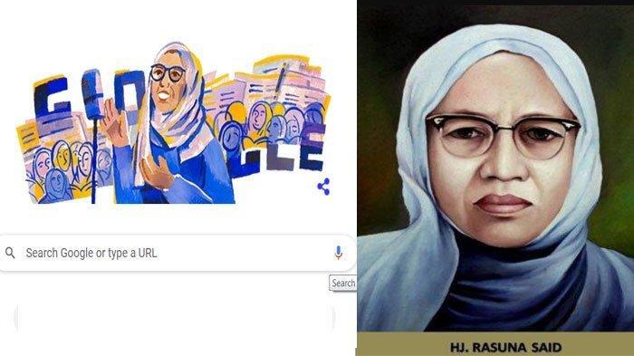 PROFIL Rasuna Said yang Tampil di Google Doodle Hari Ini, Pahlawan ...