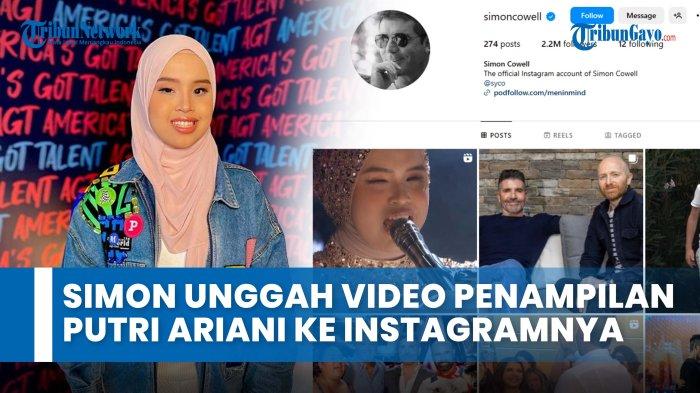 Simon Cowell Unggah Video Penampilan Putri Ariani di AGT 2023 ke ...