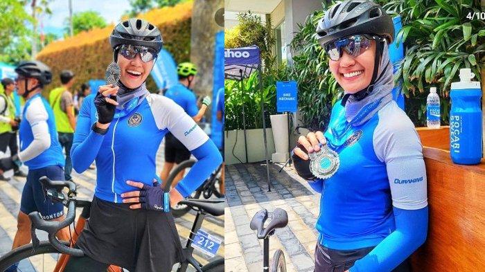 Steffy Burase Istri Irwandi Yusuf Miliki Hobi Bersepeda, Berikut ...