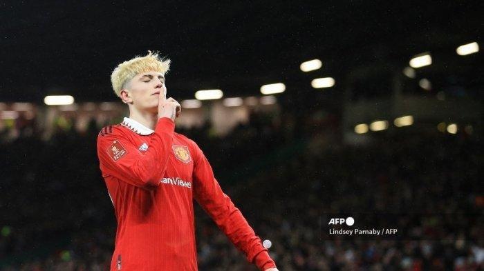 Real Madrid Incar Striker Muda Argentina Alejandro Garnacho ...