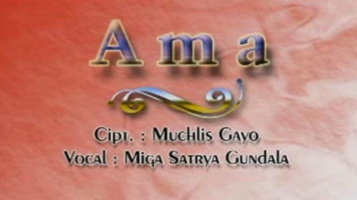 Lirik Lagu Gayo AMA Miga By Miga Satrya Gundala - tribungayo.com