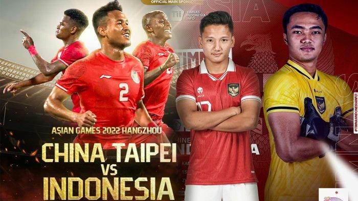Prediksi Skor Timnas Indonesia Vs Chinese Taipei di Asian Games 2023, Peluang ke Babak ...
