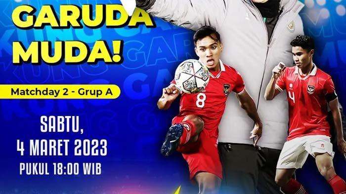LINK LIVE STREAMING RCTI : Duel Timnas U20 Indonesia vs Suriah 4 Maret 2023 dan Susunan Pemain ...