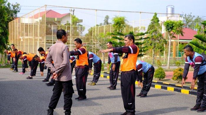 Polres Aceh Utara Gelar Tes Kesamaptaan Jasmani Personel - tribungayo.com Polres Aceh Utara Gelar Tes Kesamaptaan Jasmani Personel - tribungayo.com