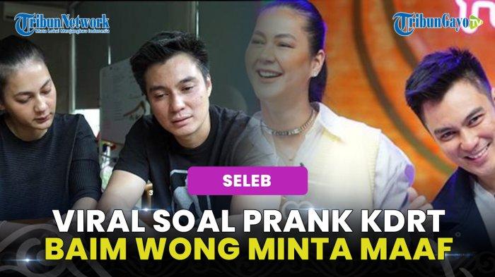 VIDEO Viral Soal Prank KDRT, Baim Wong Minta Maaf - tribungayo.com