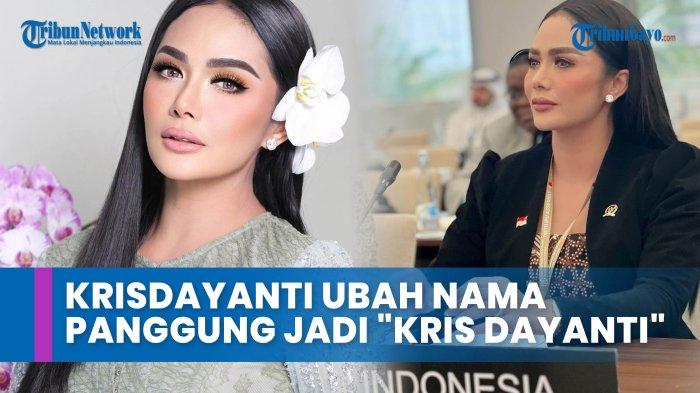 Video Krisdayanti Ubah Nama Panggung Jadi "Kris Dayanti" - tribungayo.com