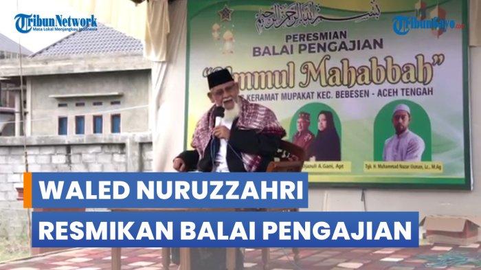 Tgk H Nuruzzahri Yahya Resmikan Balai Pengajian Ummul Mahabbah di ...