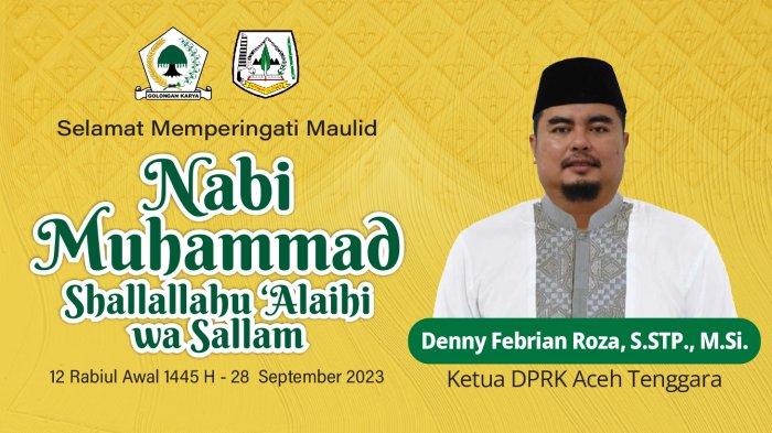 Denny Febrian Roza Mengucapkan Selamat Memperingati Maulid Nabi ...