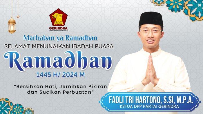 Fadli Tri Hartono Mengucapkan Selamat Menunaikan Ibadah Puasa 1445H ...