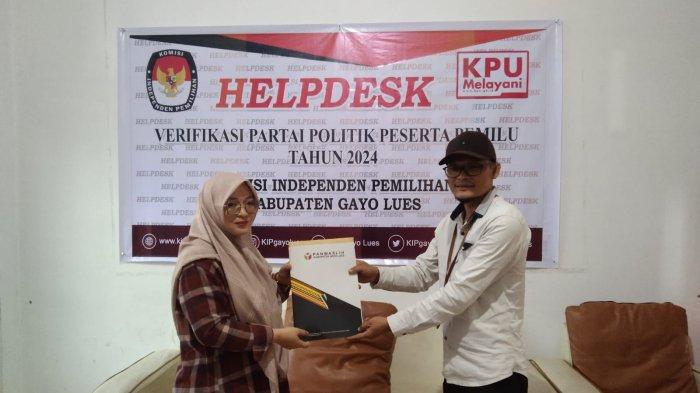 Panwaslih Serahkan Data Ganda Keanggotaan Parpol ke KIP Gayo Lues ...