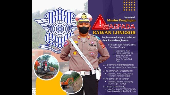 Polres Gayo Lues Petakan Daerah Rawan Longsor - tribungayo.com