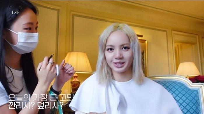 Lisa BLACKPINK Pamer Rambutnya Rusak Melalui Unggahan Vlog Terbarunya - tribungayo.com