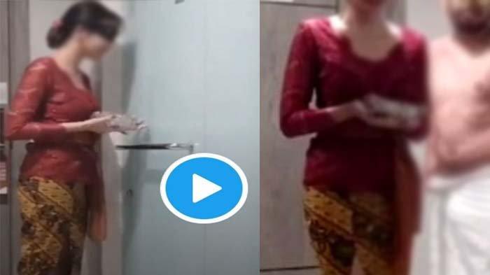 Heboh Video 16 Menit Wanita Kebaya Merah dengan Seorang Pria di Kamar Hotel - tribungayo.com