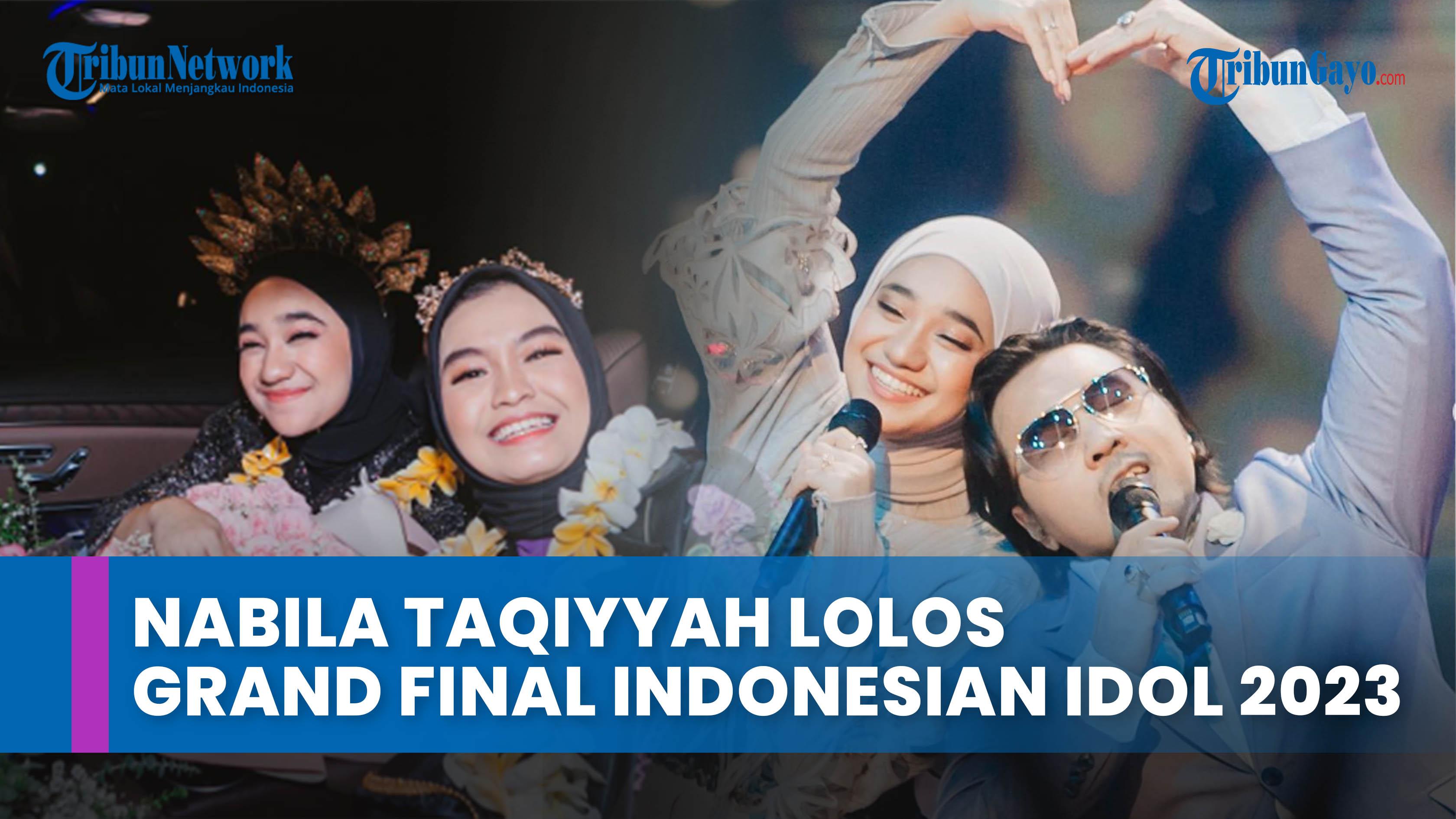 Gadis Asal Aceh, Nabila Taqiyyah Lolos Grand Final Indonesian Idol 2023 - tribungayo.com