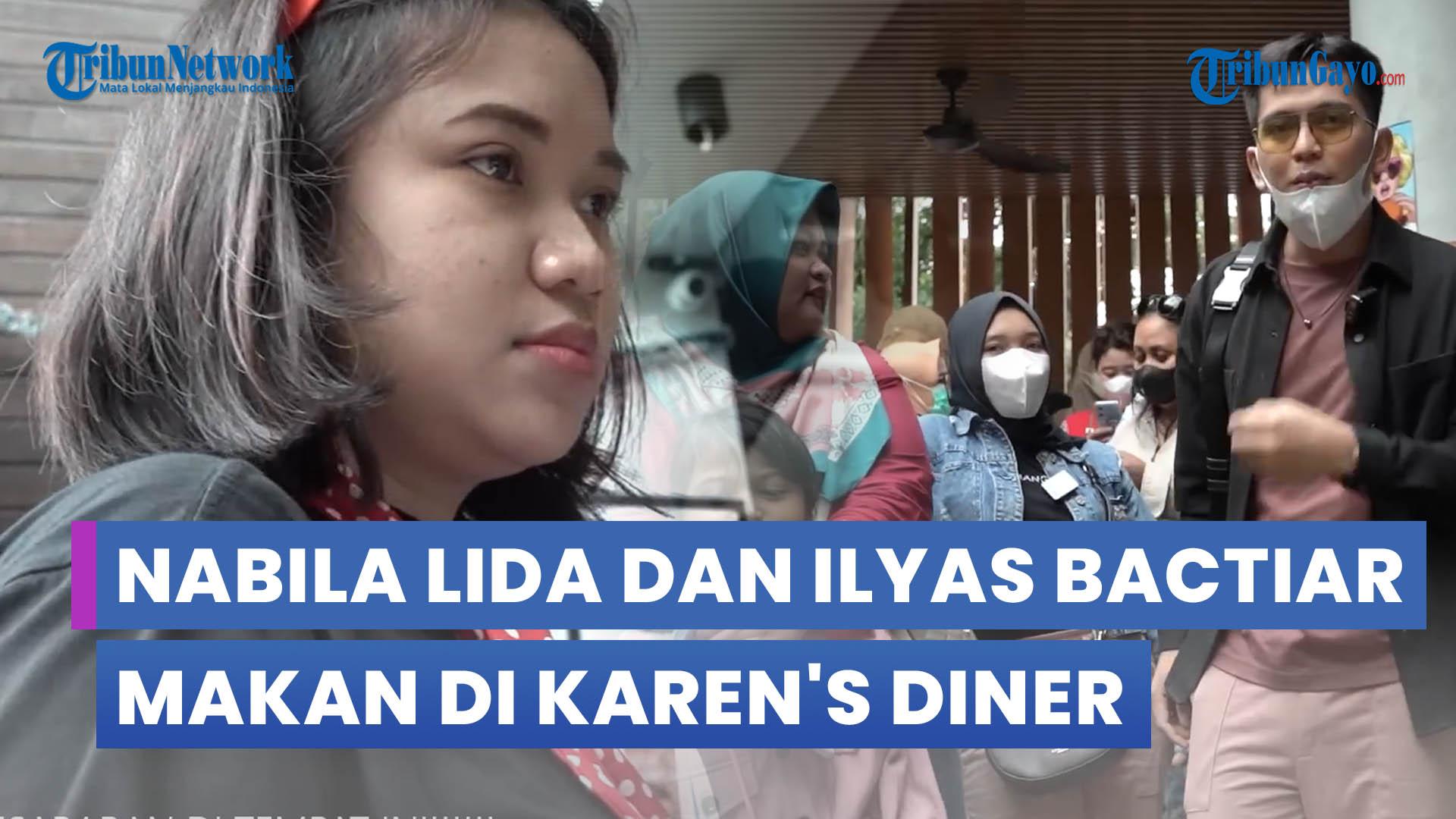 Pasangan Selebritis Nabila LIDA dan Ilyas Bactiar Mencoba Sensasi Makan ...