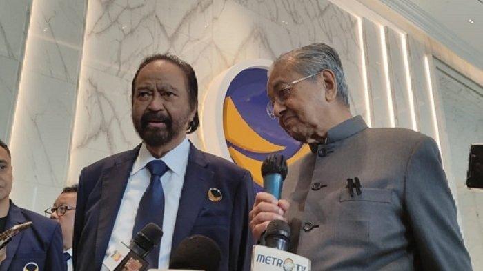 Undang Mahathir Mohamad ke Rakernas Nasdem, Ini Alasan Surya Paloh ... Undang Mahathir Mohamad ke Rakernas Nasdem, Ini Alasan Surya Paloh ...