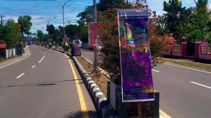 75 Spanduk Terpasang Jelang Festival Pesona Pantai Pohon Cinta Pohuwato ...