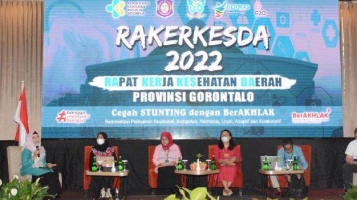 Rakerkesda 2022 Dinkes Gorontalo Mengangkat Tema Cegah Stunting dengan BerAKHLAK - Tribun Gorontalo