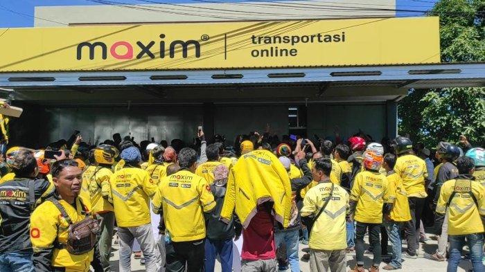 Jadi Ini Musabab Pengemudi Maxim Gorontalo Unjuk Rasa, dari Tarif hingga Stiker Iklan Mengganggu ...