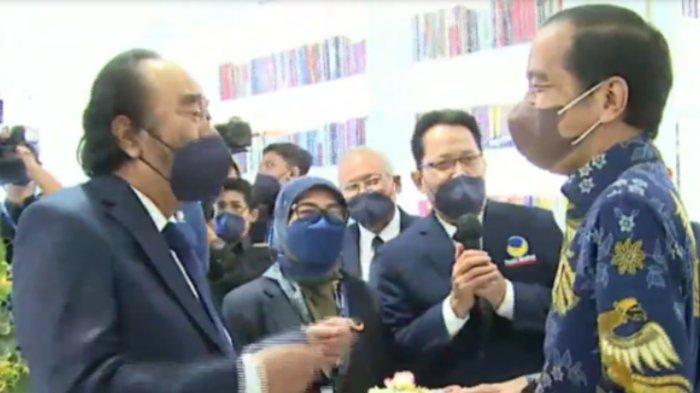 Anies Baswedan Jadi Pembahasan? Ini Kata Jokowi saat Ditanya Isi Pertemuannya dengan Surya Paloh ...