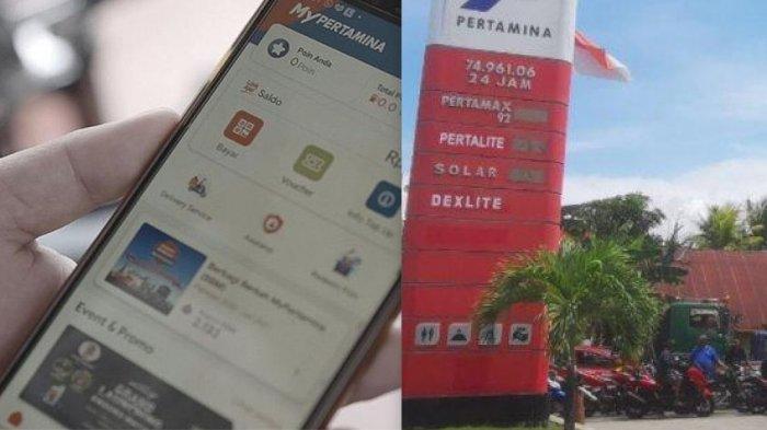 Beli BBM Pakai Aplikasi My Pertamina, Sudah Berlaku di Gorontalo? - Tribun Gorontalo