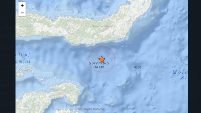 Gorontalo, Sulut dan Sulteng Diguncang 4 Gempa Bumi M3.0 - M4.7 dalam 5 Jam - Tribun Gorontalo