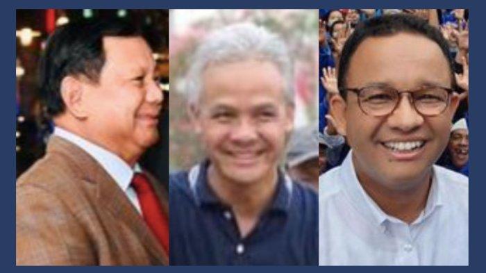 289 Hari Menuju Pilpres 2024, Survei April 2023: Prabowo Unggul Tipis dari Ganjar-Anies - Tribun ...