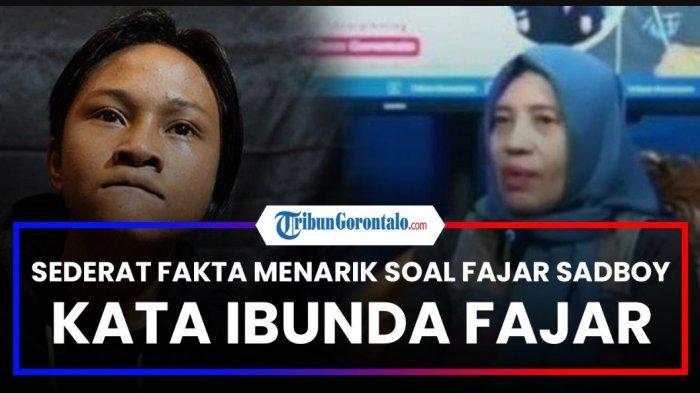 VIDEO: Ibunda Beberkan Sejumlah Fakta tentang Fajar Sad Boy - Tribun ...