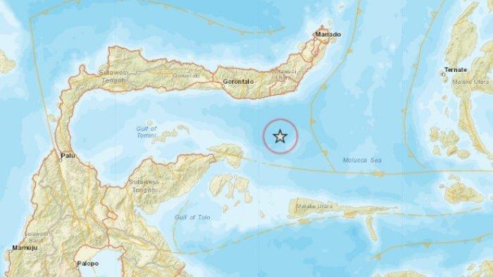 Gempa Bumi Terkini Senin Siang 7 Agustus 2023, Magnitudo 4.3 di Lokasi Ini - Tribun Gorontalo
