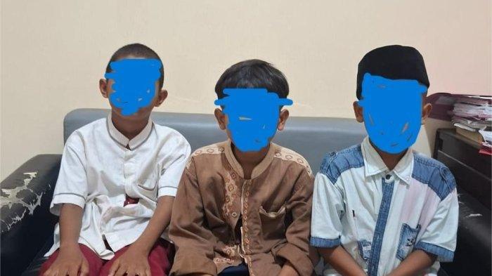Miris! Tiga Bocah SD di Nekat Curi Motor, Tertangkap Warga saat Jam Sahur - Tribun Gorontalo