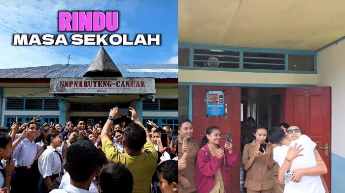 Nikmati Waktu di Kampung Halaman, Betrand Peto Kunjungi Sekolah Kenang Momen Indah di Ruang ...
