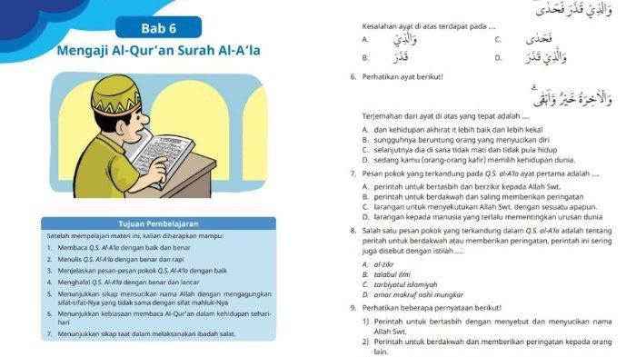 Latihan Soal dan Kunci Jawaban PAI Kelas 6 Halaman 117 hingga 119 Kurikulum Merdeka: Bab 6 ...